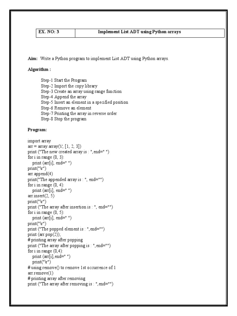 Exp 3 - 6 (A) | Download Free PDF | Queue (Abstract Data Type) | Computer Data