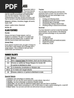 Shadowdark Bard and Ranger Classes V1-2 | PDF