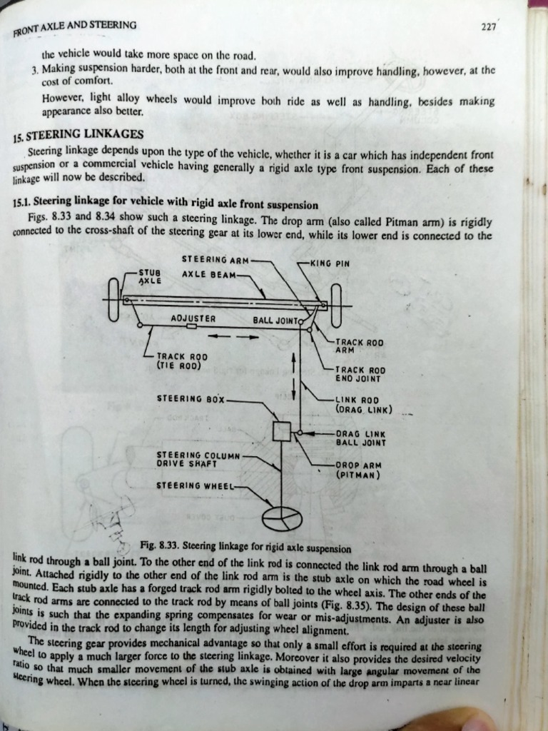 Steering Link and Gear | PDF | Steering | Gear