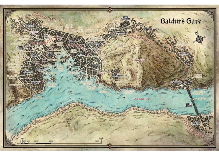 Baldur's Map | PDF
