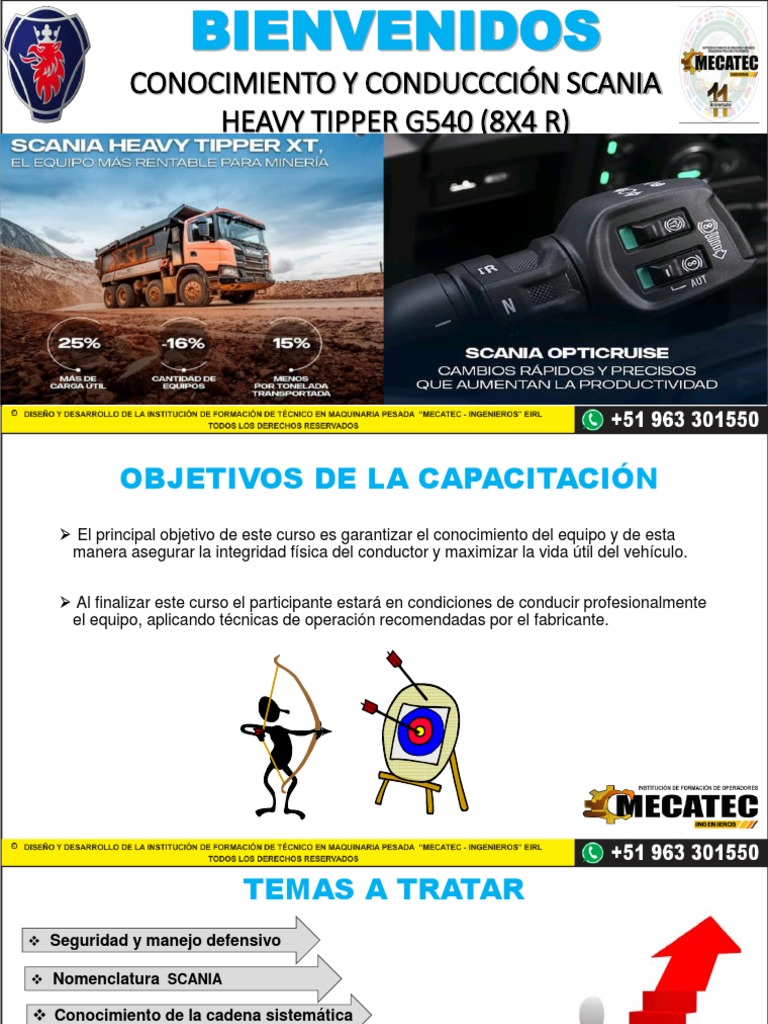 Scania g540 - Mecatec | PDF | Camión | Turbocompresor