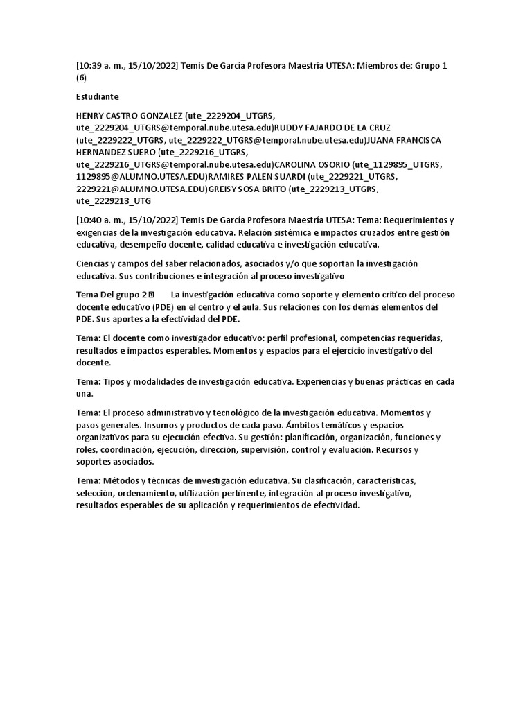 3.4 Temario de Exposiciones | PDF