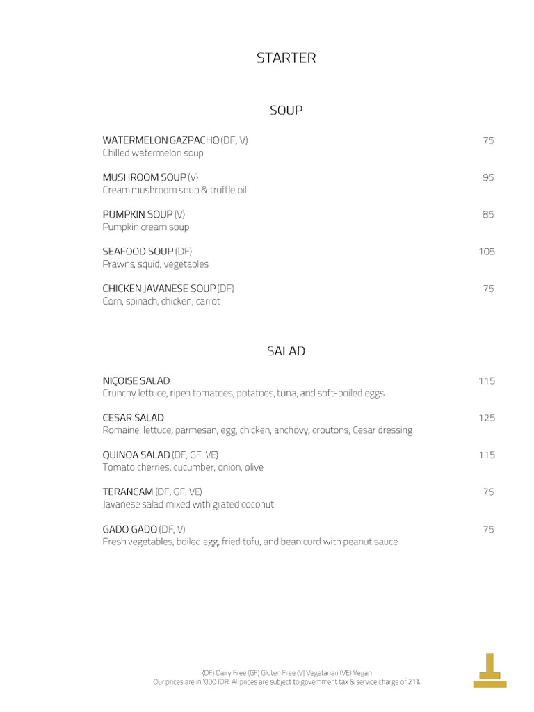 Le Temple Restaurant Menu | PDF
