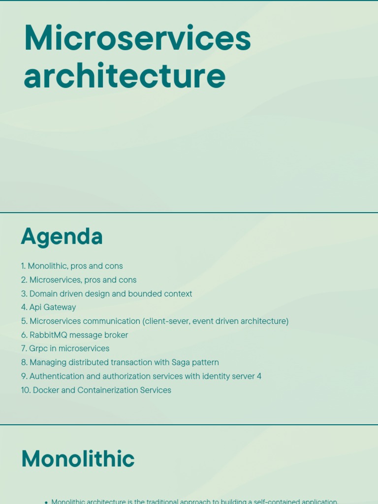 Microservices Architecture | PDF | System | Computer Engineering