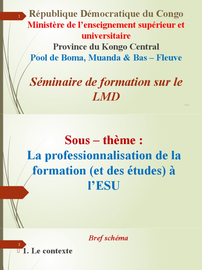 Systeme LMD | PDF