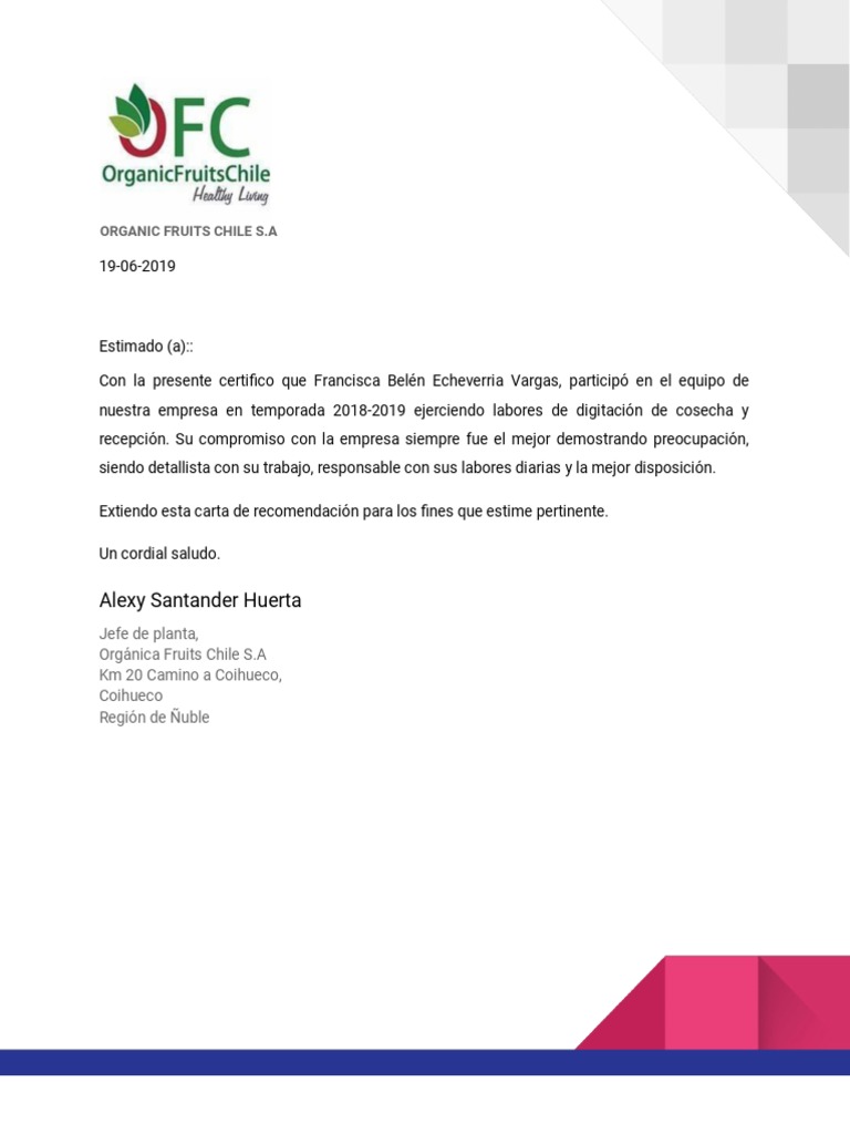 Carta Corporativa | PDF