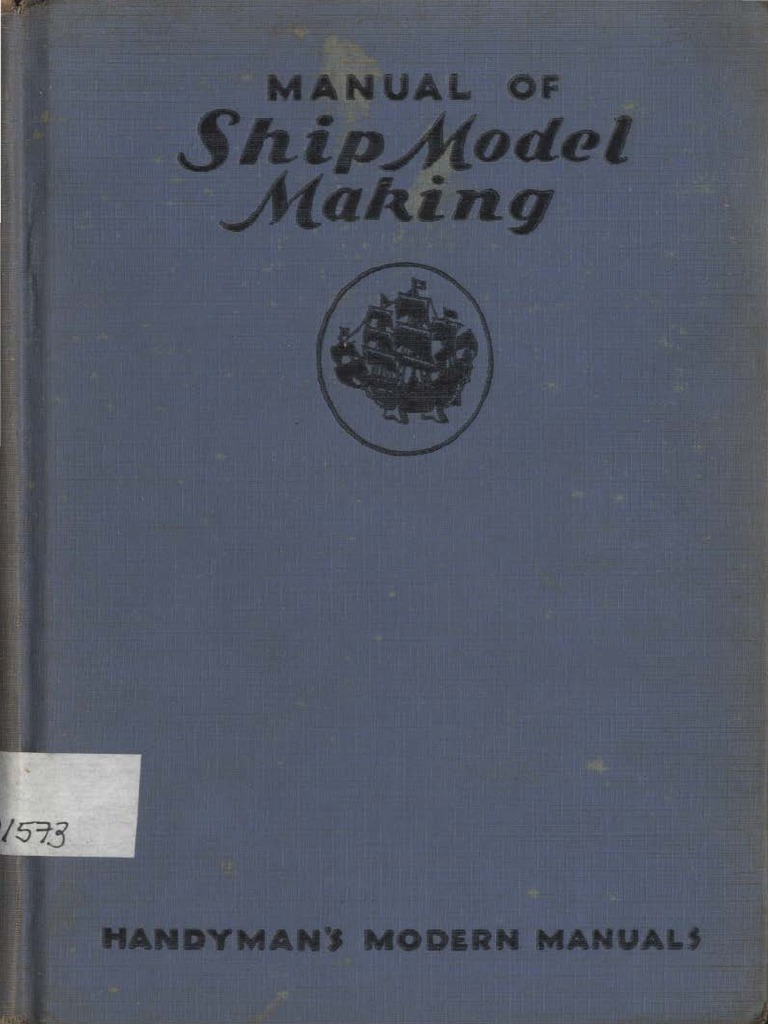 Manual of Ship Model Making, c1934 | PDF | Knife | Blade