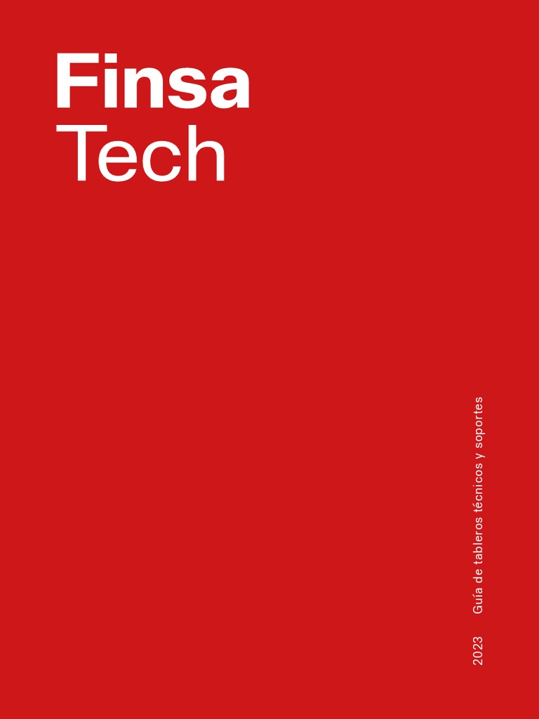 Finsa Tech ES 2023 | PDF | Madera | Sustentabilidad