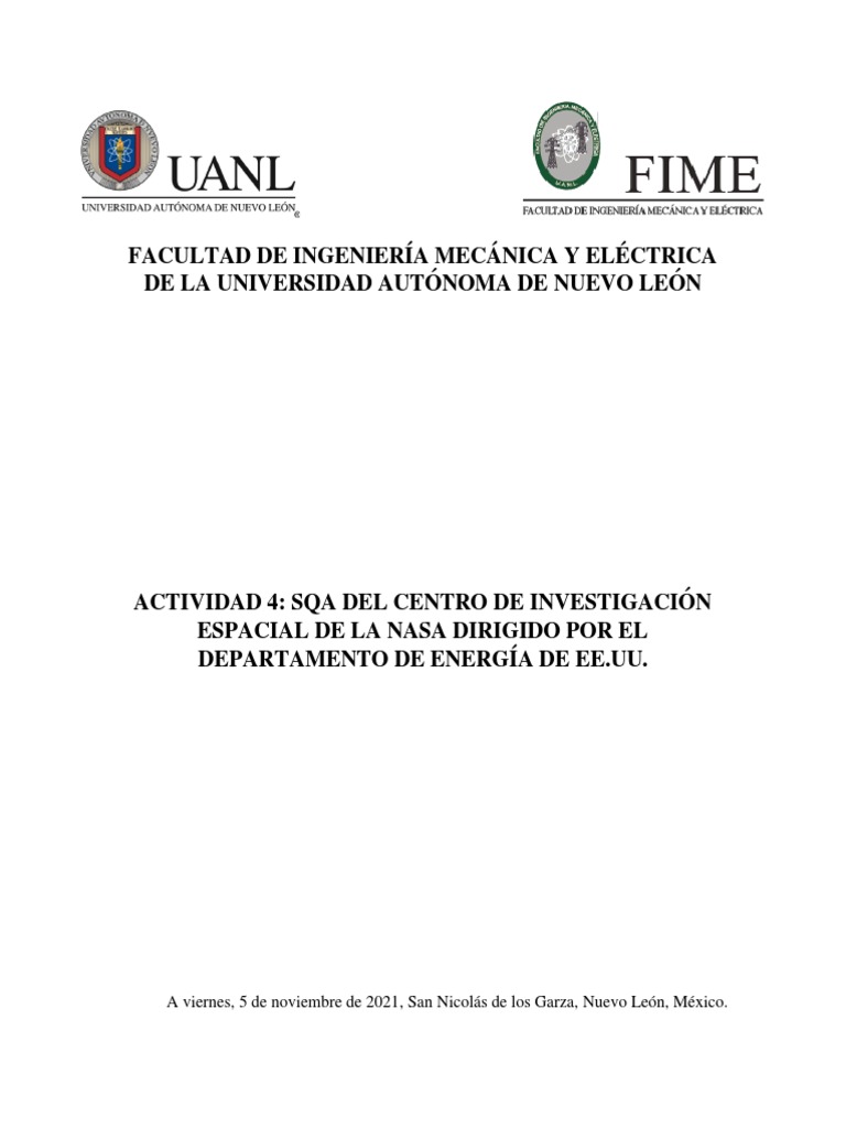 Actividad 4 - SQA Empresa | PDF | Software | Ingeniería de software Actividad 4 - SQA Empresa | PDF | Software | Ingeniería de software