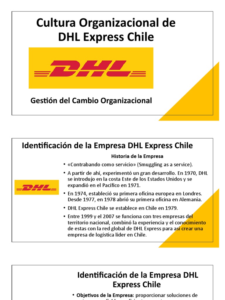 Cultura Organizacional en DHL Chile | PDF | Liderazgo | Comportamiento