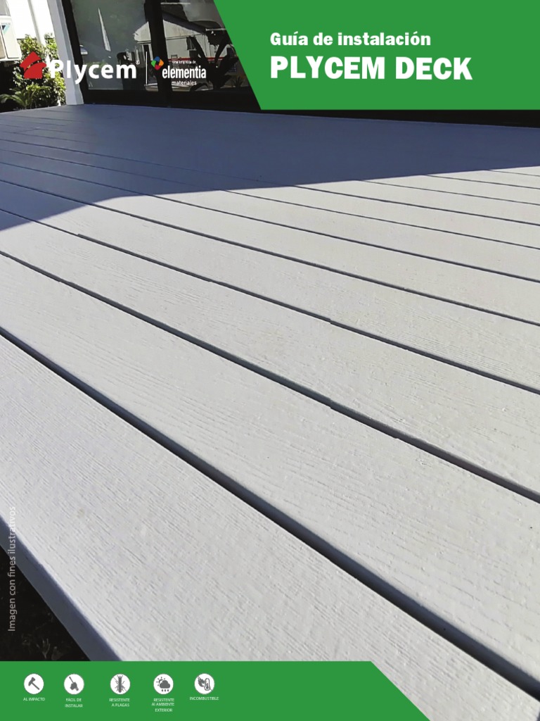 Manual Instalacion Plycem Deck | PDF