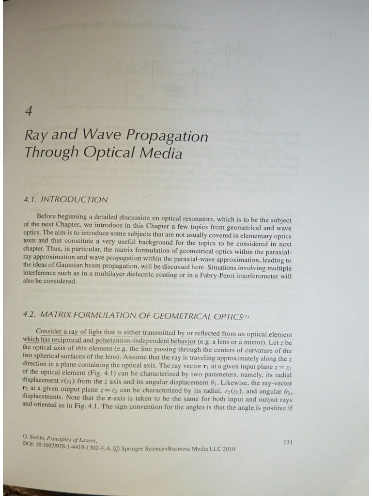 Geometrical Optics Book | PDF