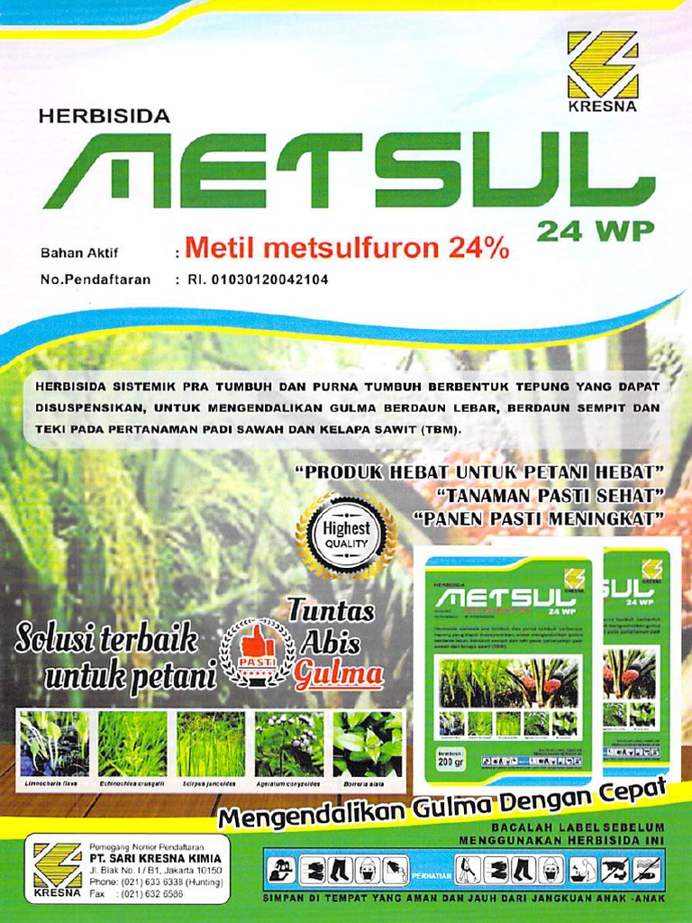 Brosur Metsul 24 WP | PDF