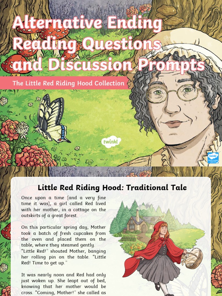 Alternative Ending Reading Questions and Discussion Prompts PowerPoint ...