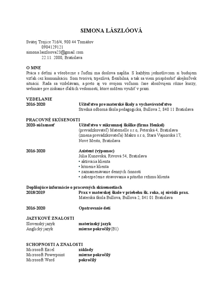 Simona Lászlóová | PDF