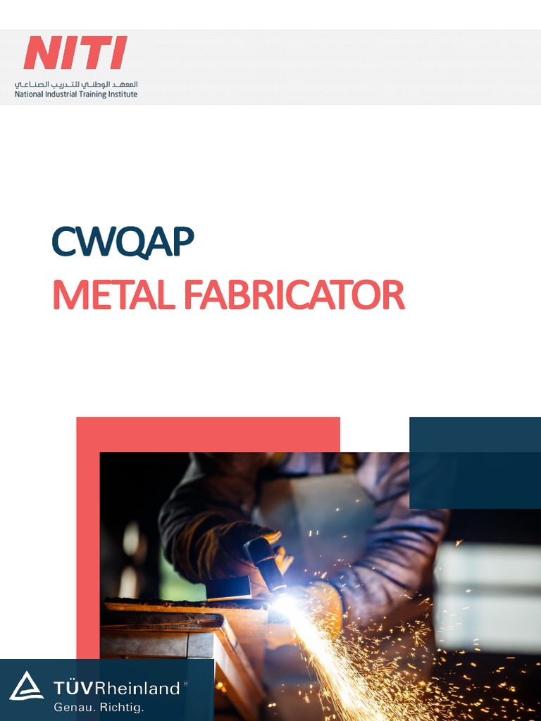 CWQAP Metal Fabricator Course Overview | PDF | Pipe (Fluid Conveyance ...