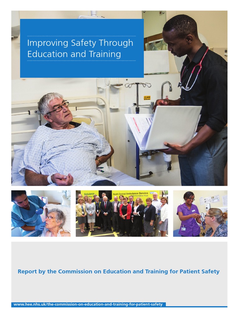 Improving Safety Through Education and Training | PDF | Patient Safety ...
