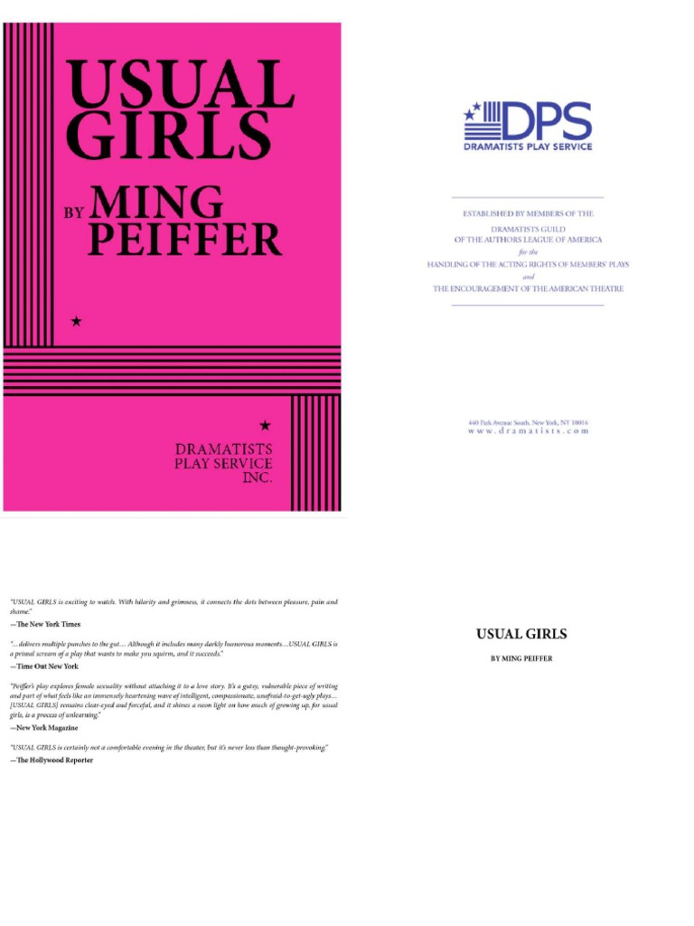 Usual Girls - Ming Peiffer | PDF