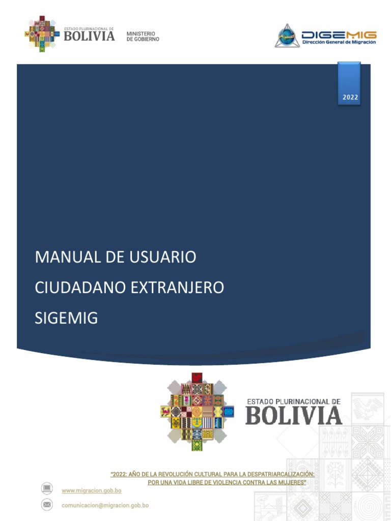 Registro en SIGEMIG para Extranjeros | PDF | Contraseña | La violencia ...