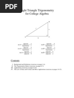 Fabrication Calculation | PDF | Sine | Triangle