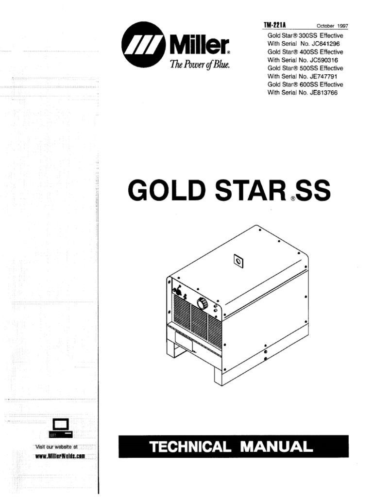 Miller: 0 Technical Manual | Download Free PDF | Electrical Connector ...