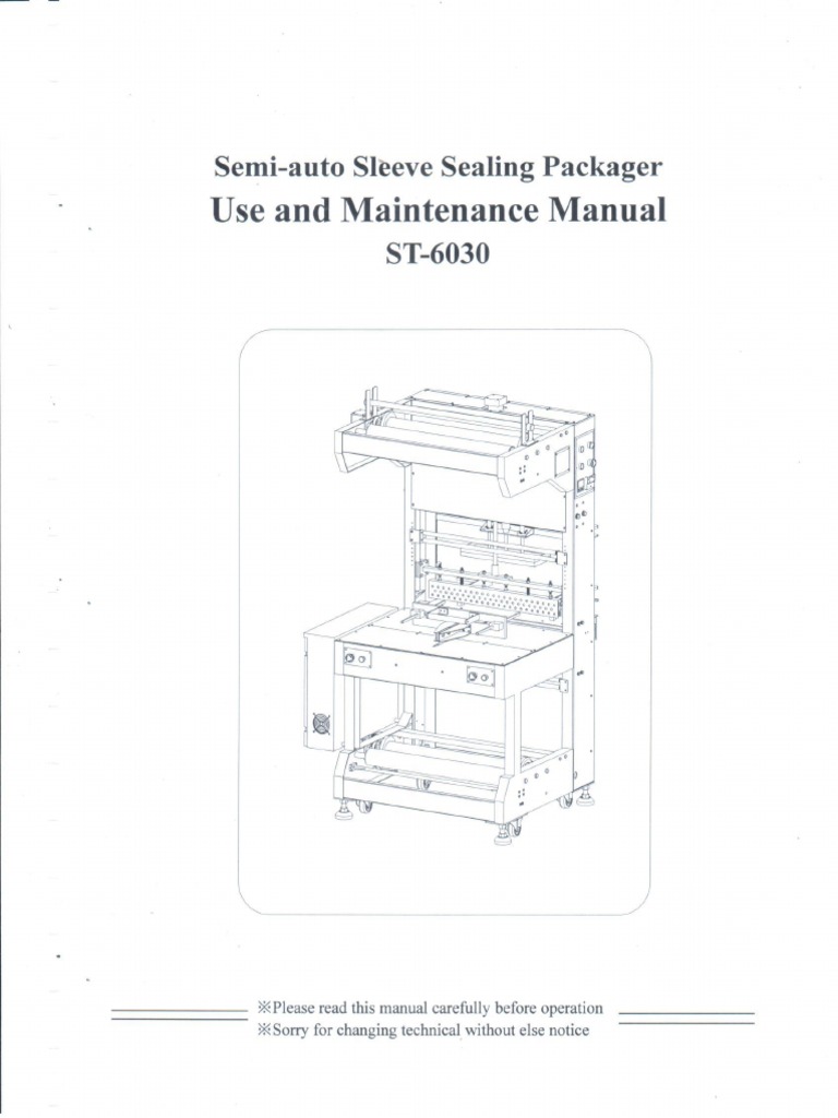 Manual ST 6030 | PDF