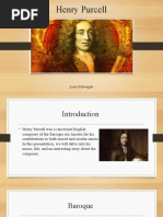 Henry Purcell PDF | PDF | Variation (Music) | Performing Arts