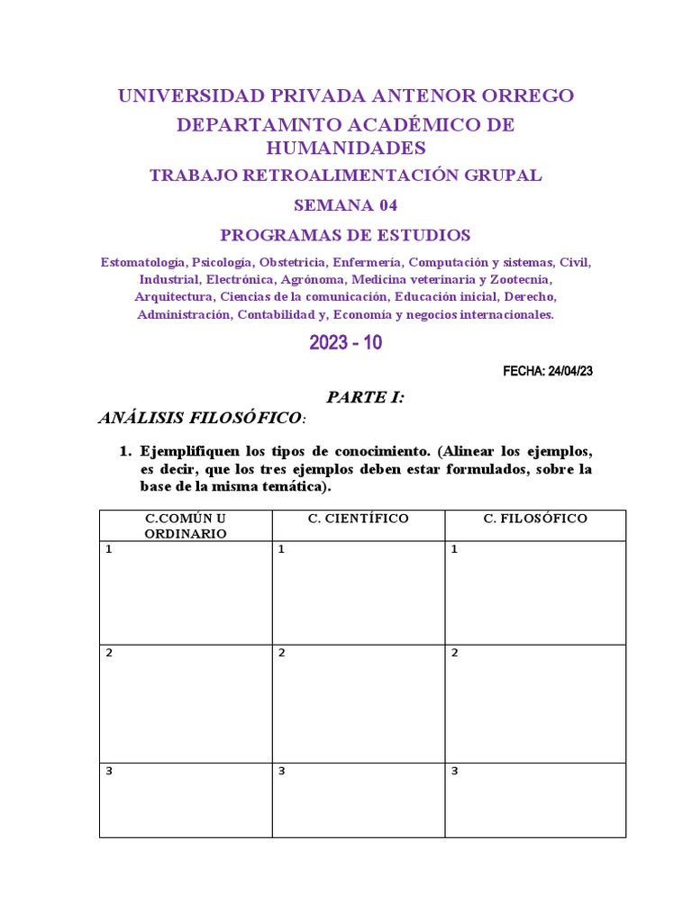 Semana 4 Retroa | PDF Semana 4 Retroa | PDF