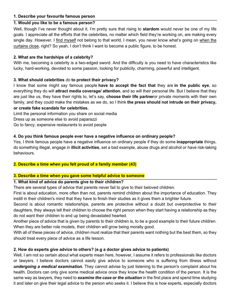 Speaking Part 3 | PDF | Toys | Storytelling