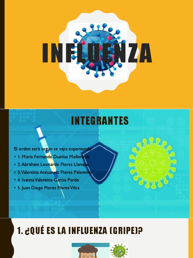 Tipos y prevención de la influenza | PDF | Influenza | Salud pública