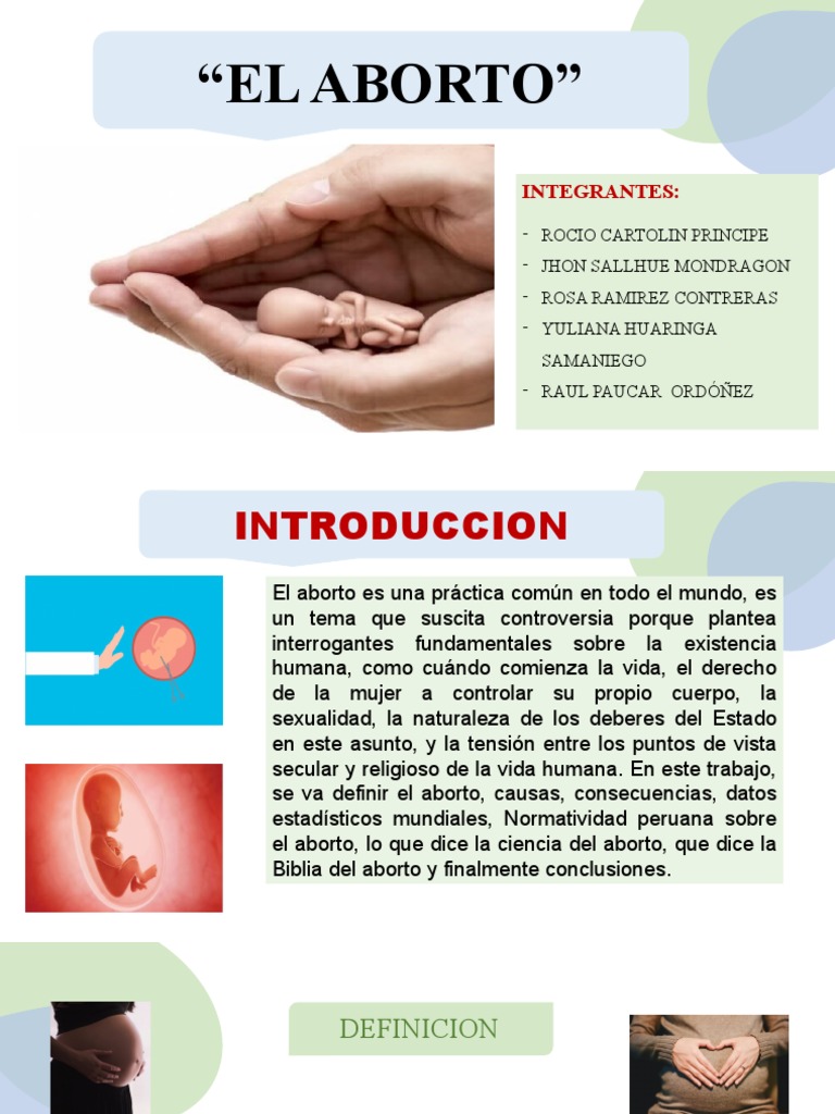 El Aborto | Descargar gratis PDF | Aborto | El embarazo