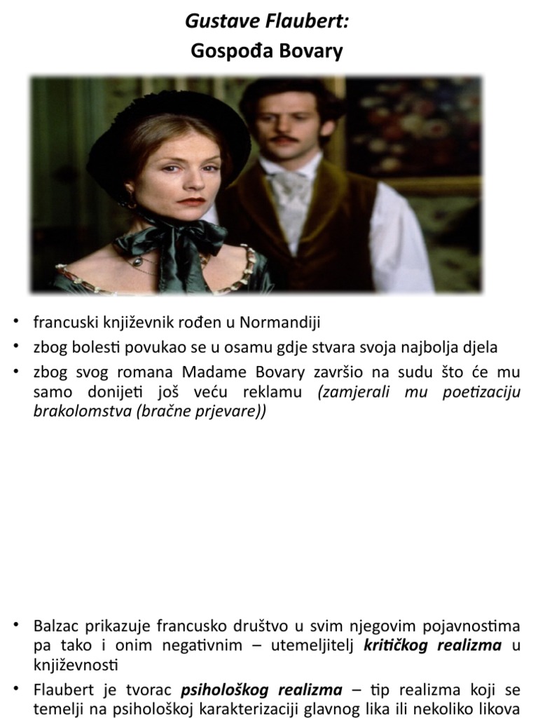Flaubert Madame Bovary | PDF