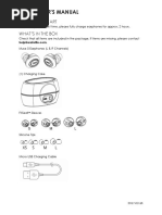 Probuds V2 Earbuds Manual | PDF | Headphones