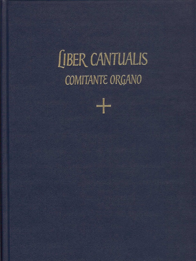 Liber Cantualis - Gregorian Chant+Orgue - Solesmes | PDF