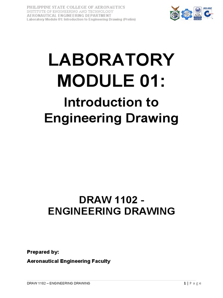 Intro to Engineering Drawing Module | PDF | Drawing | Technical Drawing