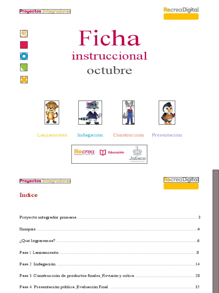 2do. Grado - Proyecto de Octubre | PDF | Juguetes | Maestros