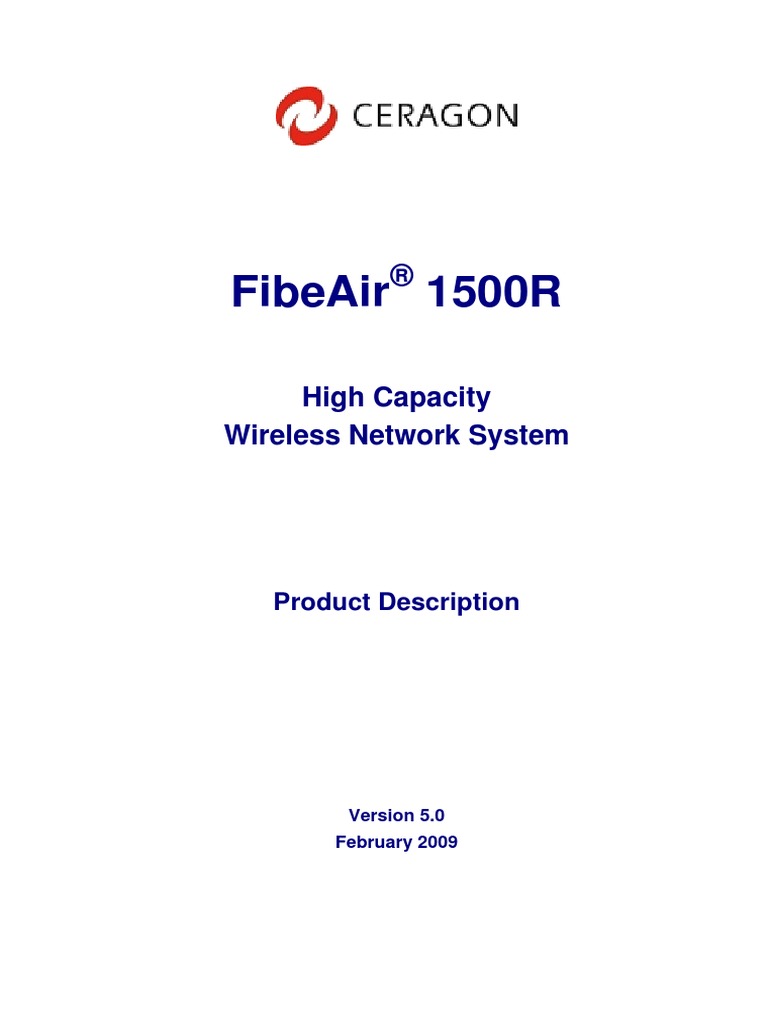 1500R Product Description | PDF