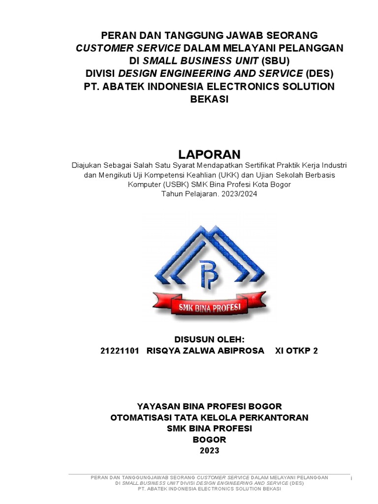 Lembar Pengesahan Edit Dito | PDF