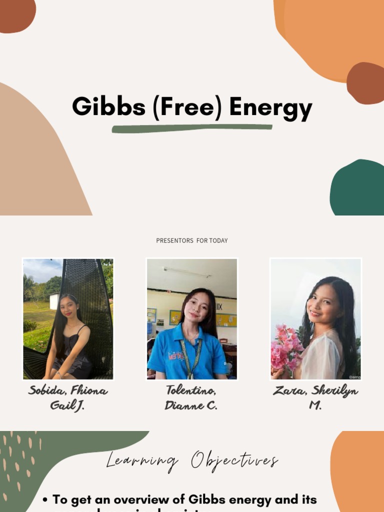 Gibb-Free-Energy Lesson | PDF | Gibbs Free Energy | Chemical Equilibrium