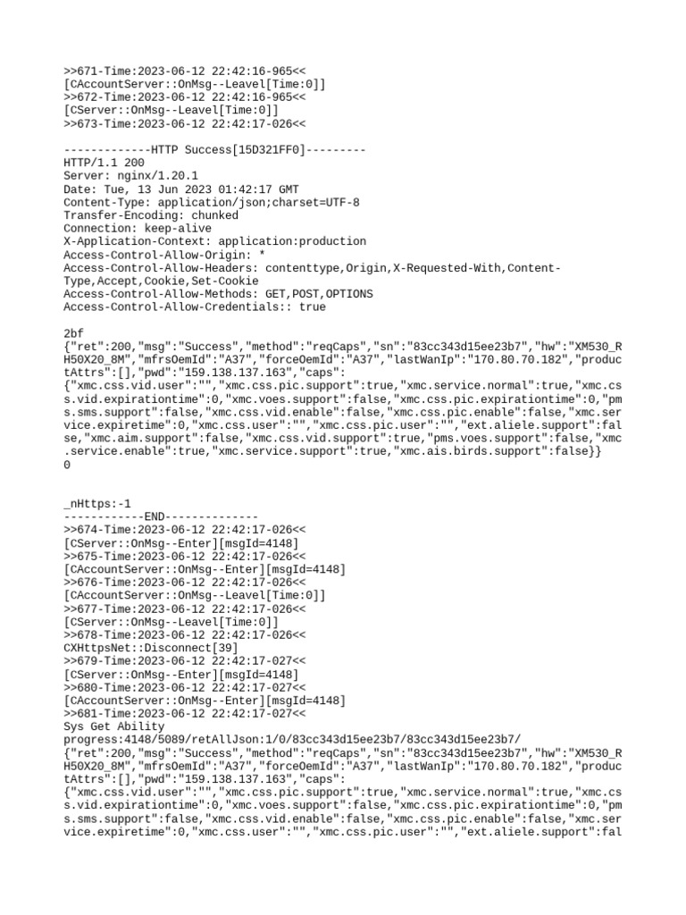 Log | Download Free PDF | Networking | Internet & Web