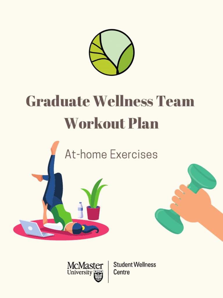 5-Day At-Home Workout Plan | PDF | Physical Exercise | Physical Fitness
