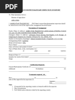 Plant and Plant Product Declaration Form: SECTION 1 - Shipment ...