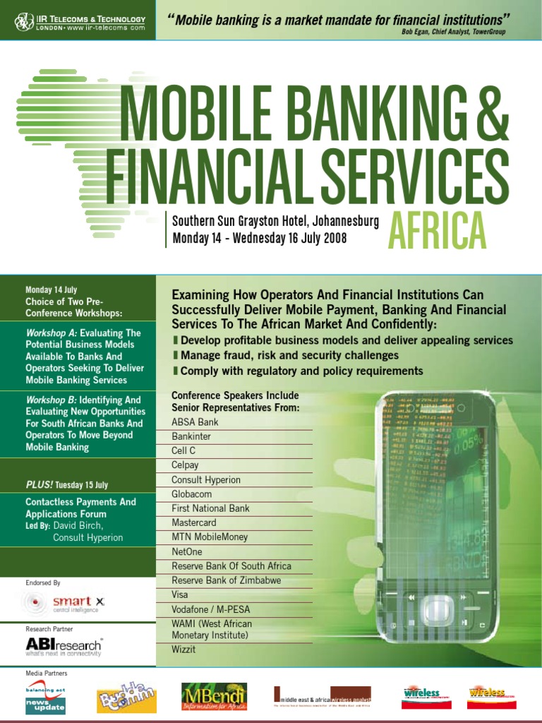 Mobile Banking Strategies for Africa | PDF | Mobile Phones | Banks