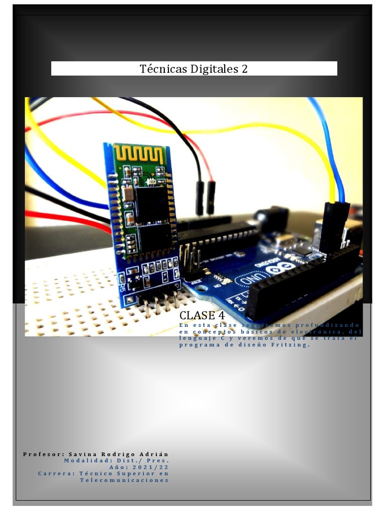 Clase 4 | PDF | Arduino | Corriente eléctrica