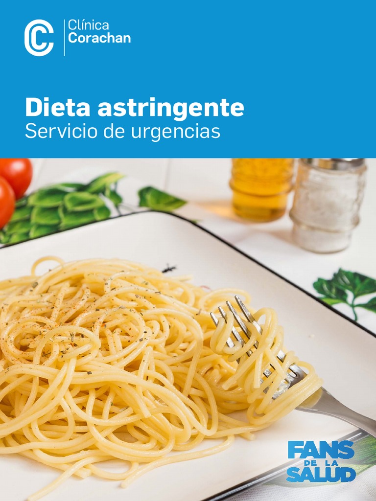 Dieta-Astringente 147641 | PDF | Preparación de comida y bebida | Nutrición
