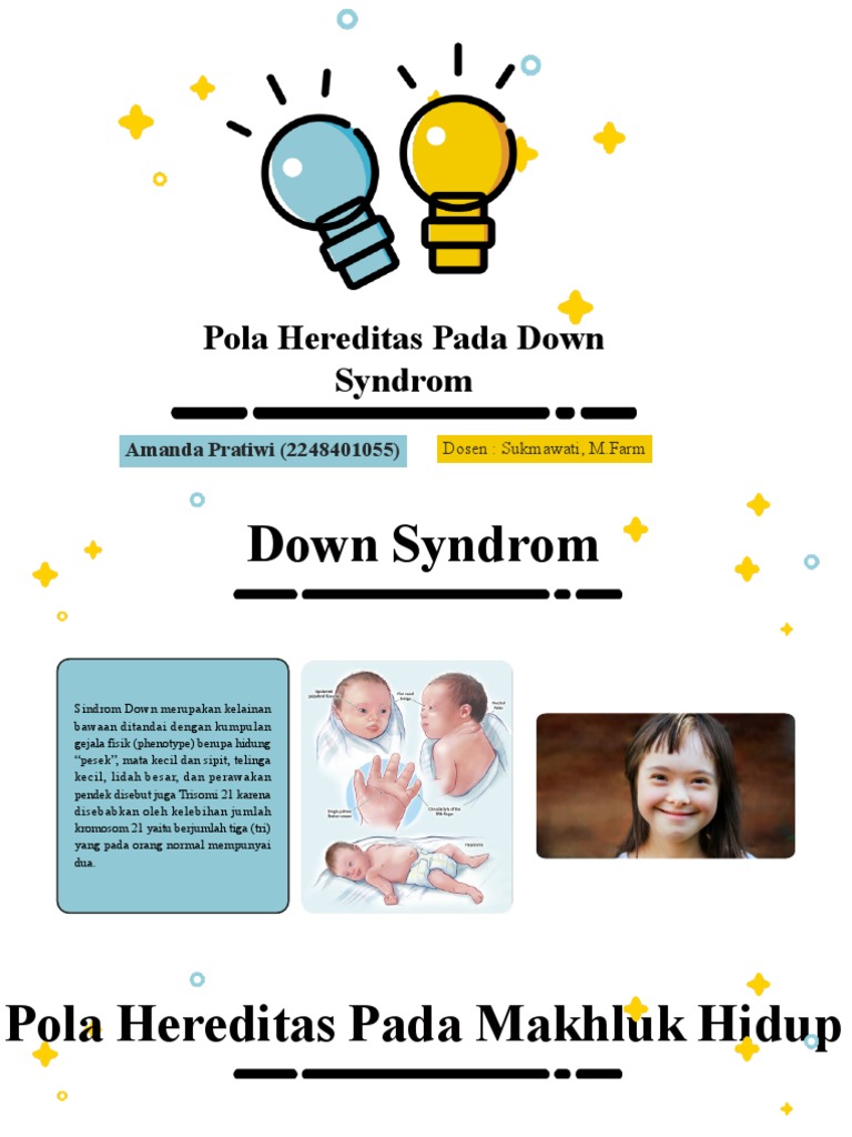 Pola Hereditas Pada Down Syndrom | PDF