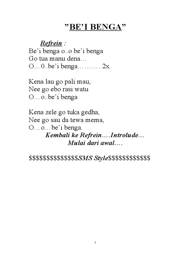 Bank Lagu Reggae & Disco | PDF