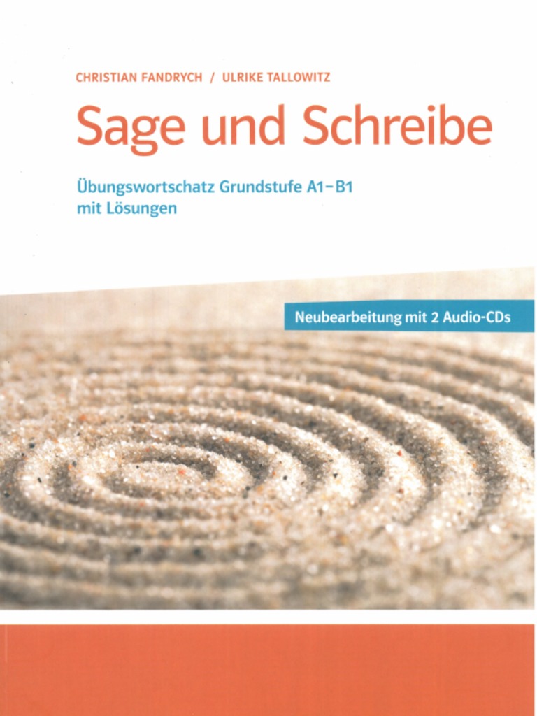Sage Und Schreibe Übungswortschatz A1-B1 | PDF