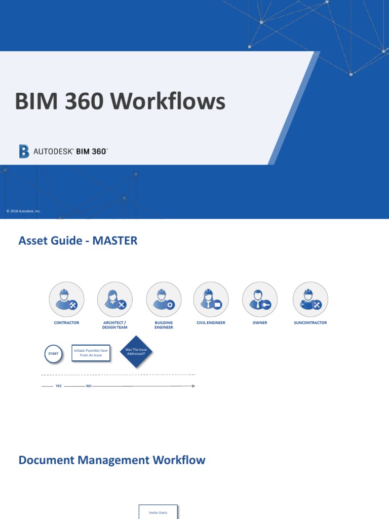 BIM 360 Workflow Diagrams | Download Free PDF | Building Information ...