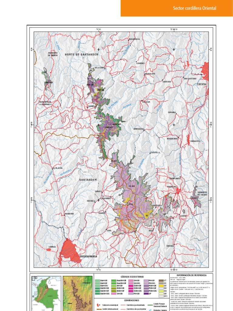 Mapa Paramo Santurban | PDF